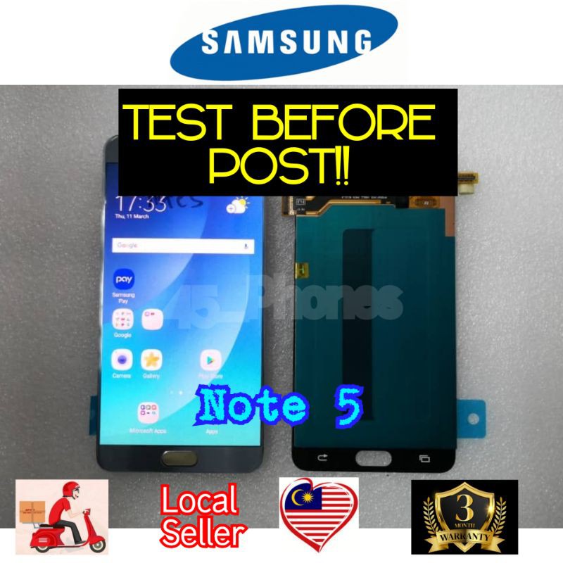 [Ready Stock] SS N9208 Galaxy Note 5 Lcd Touch Screen Digitizer ...