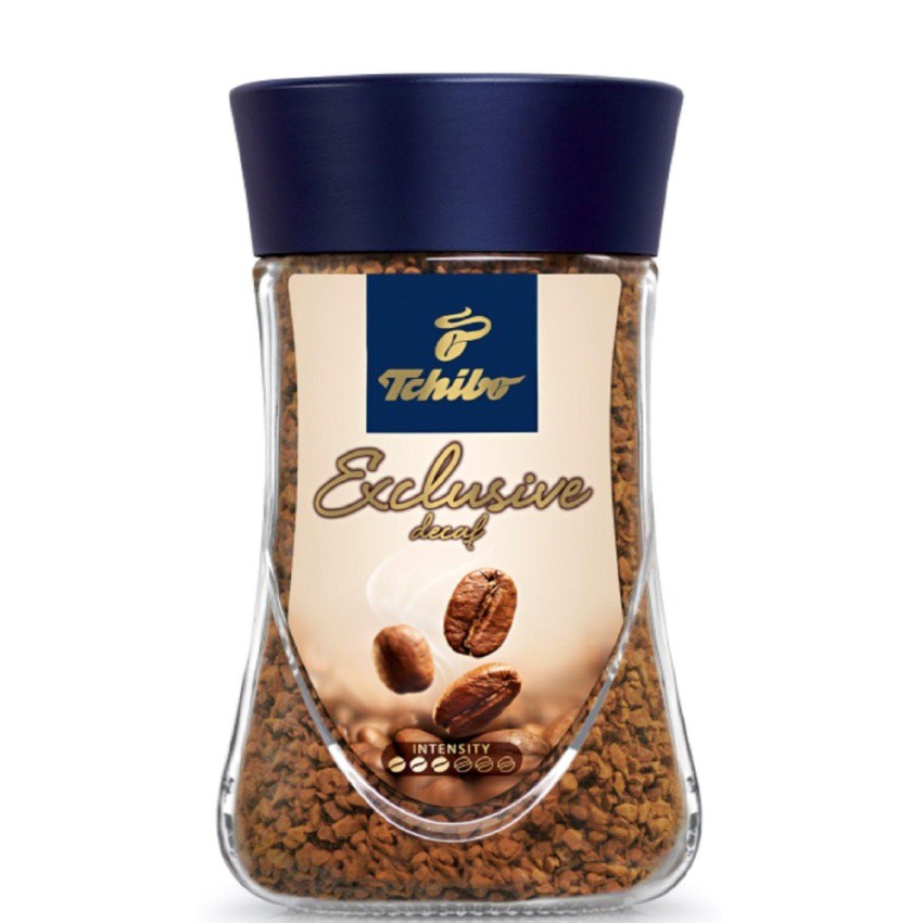 Tchibo Exclusive Decaf Instant Coffee Caffeine Extract 100g. | Shopee ...