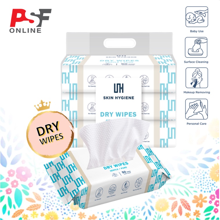 [EXP: 30/08/2024] (50pcs/ 100pcs) Facial Cotton Tissue | Multipurpose ...