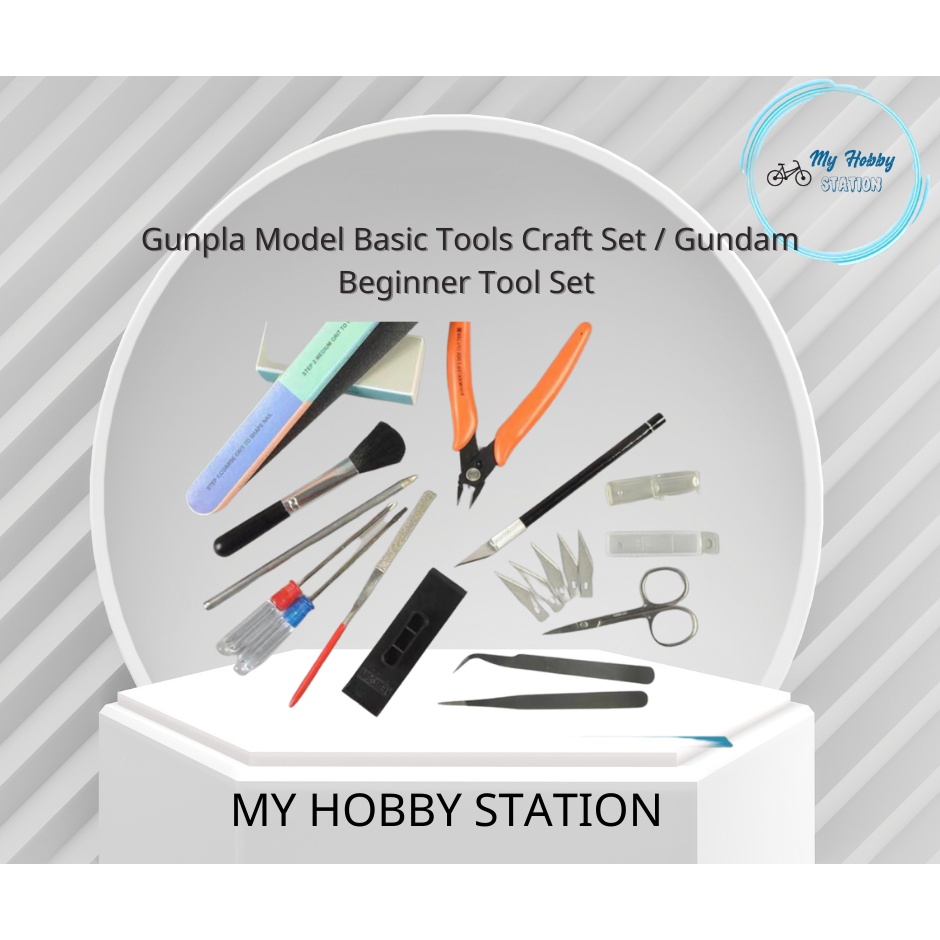 Gunpla Model Basic Tools Craft Set / Gundam Beginner Tool Set [Ready ...