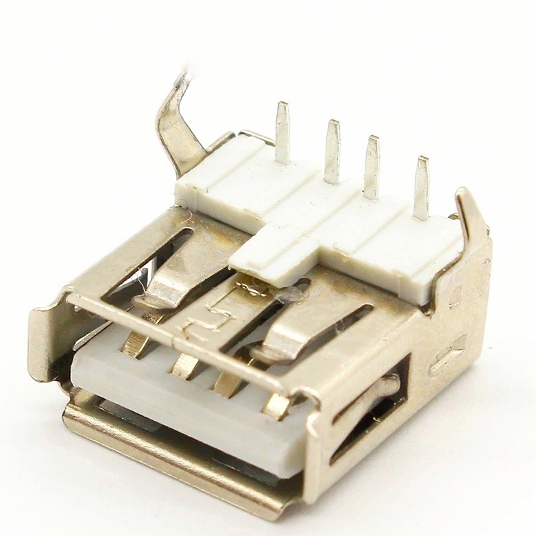 USB Female type A Socket Connector 4 pin Socket Connector | Shopee Malaysia