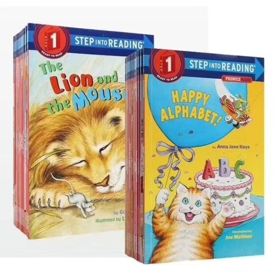 (Ready Stock) Step Into Reading Level 1 Level 2 (30 books set) | Shopee Malaysia