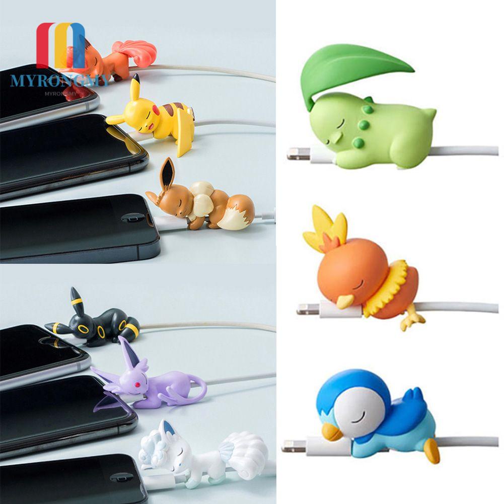 MYRON Clip Wrap Animal Bite Winder Wire Organizer Cute Cable Protector ...