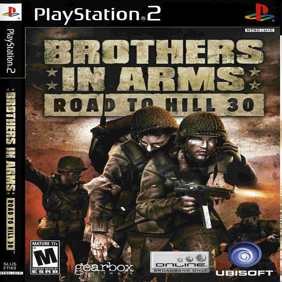 PS2 Game Disc (Quality) (Quick Delivery) Brothers_In_Arms_Road_To_Hill ...