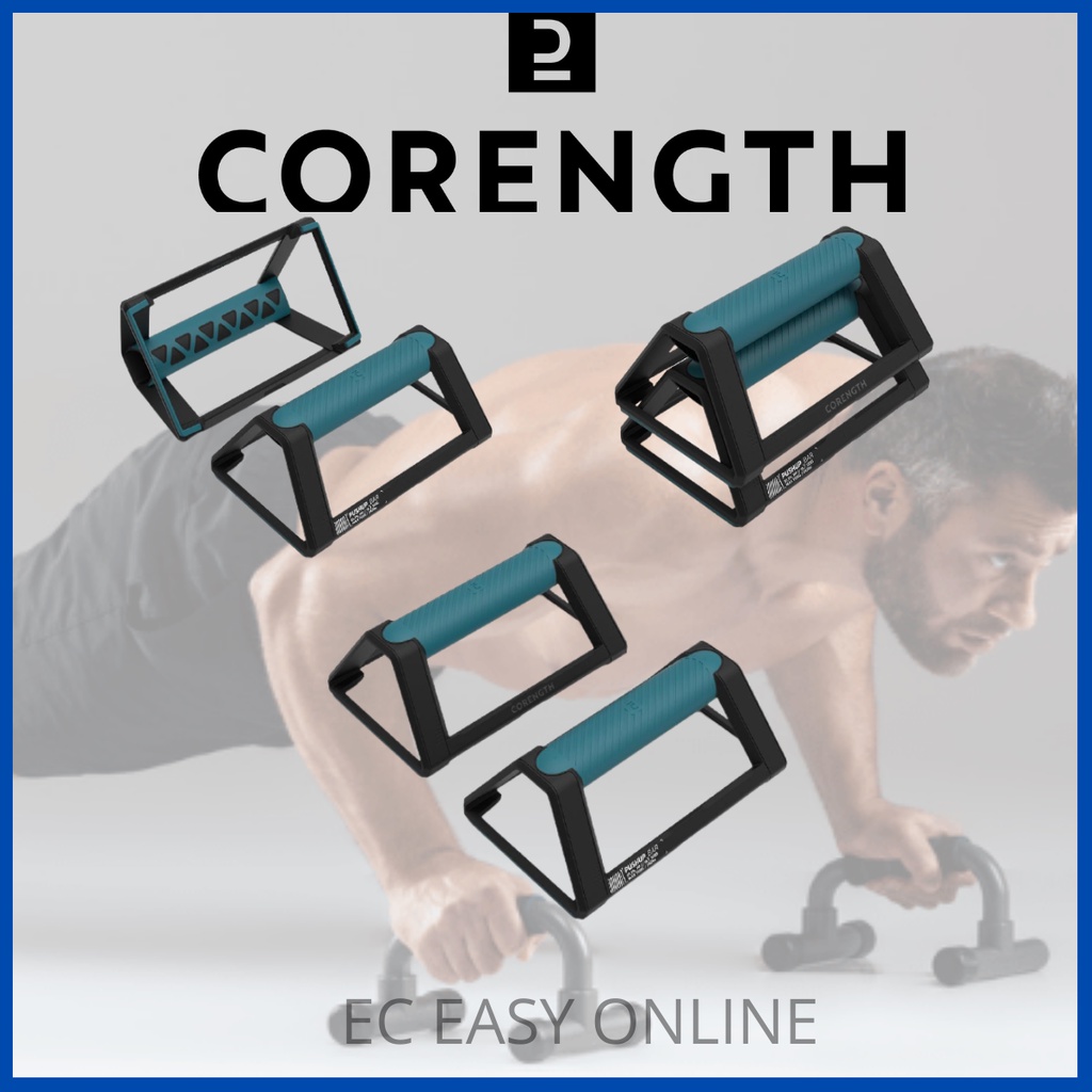 CORENGTH Push-up bar grips 1 Pair Quality Portable Push Up Inclined Bar ...