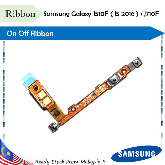 Samsung Galaxy J510F ( J5 2016 ) / J710F Power On Off key Button Flex ...