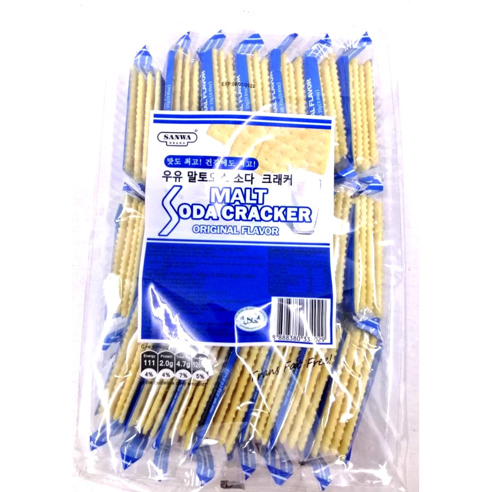 SANWA SODA CRACKER 480G/ Original, Saltine, Sesame & Grain | Shopee ...