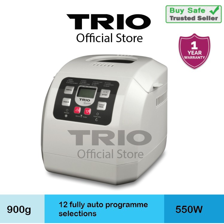TRIO BREAD MAKER TBM-111 900G | Shopee Malaysia