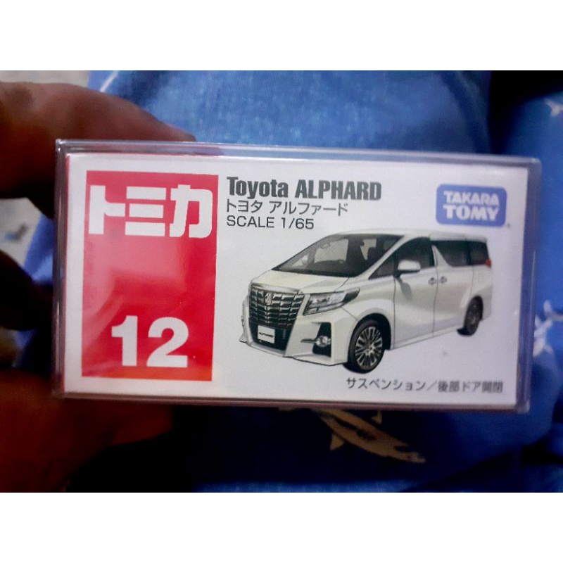 TOMICA TOYOTA ALPHARD scale 1/65 | Shopee Malaysia