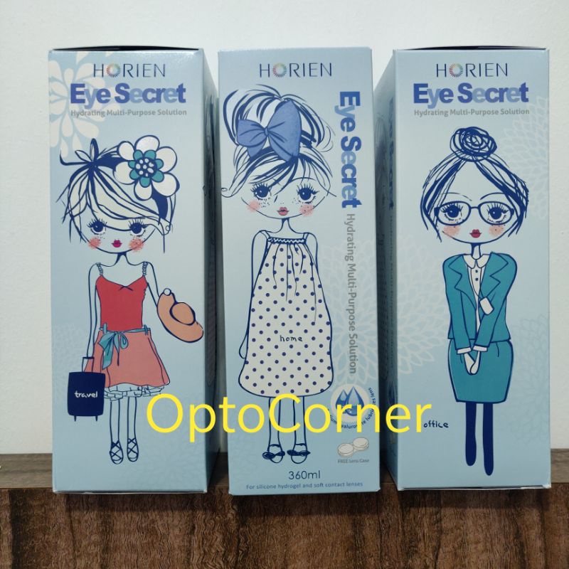 [ OptoCorner ] Horien Eye Secret Hydrating Multi-purpose Solution ...