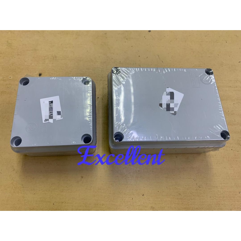 PVC Electrical Box/ Junction Box/ Enclosure Box ( 4x4 , 4x6 ) | Shopee ...