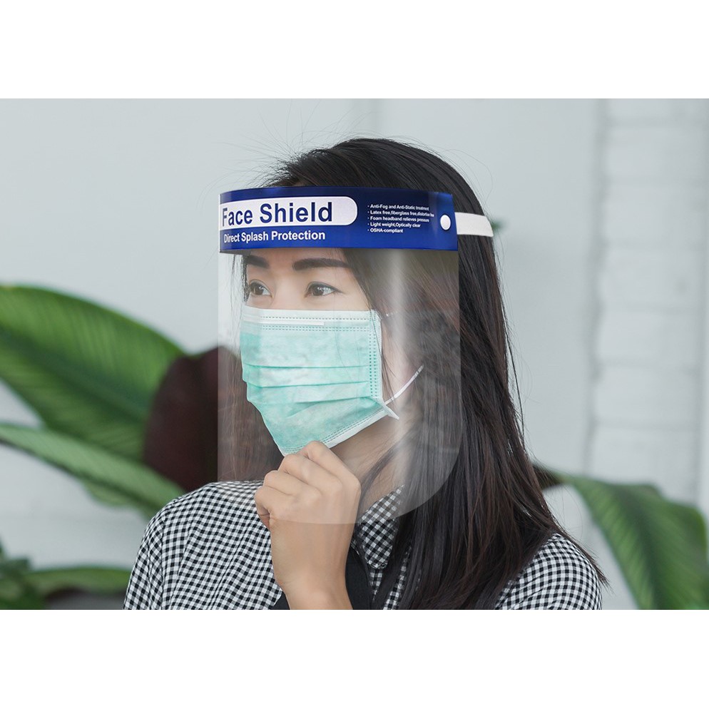 Disposable Anti-Fog Full Face Shield (Adults) | Shopee Malaysia