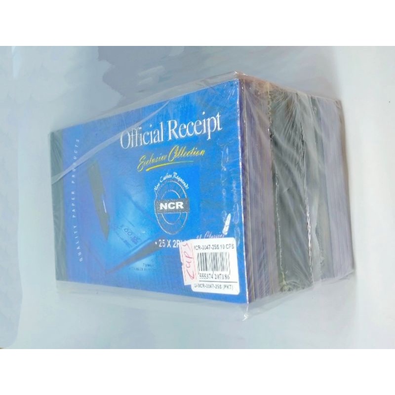 Official Receipt NCR 25* 2Ply Receipt Book | Shopee Malaysia