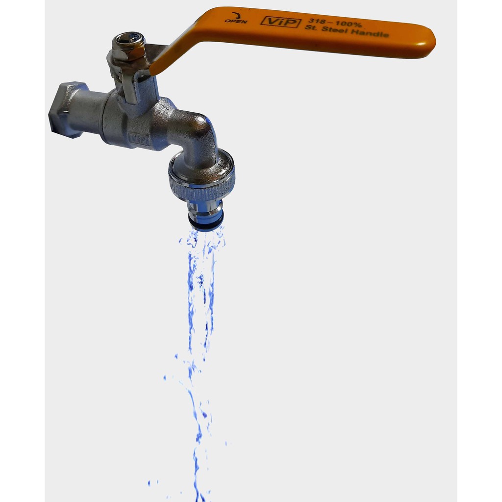 ½” VIP Stainless Steel Ball Valve Tap/ VIP Stainless Steel Washing ...