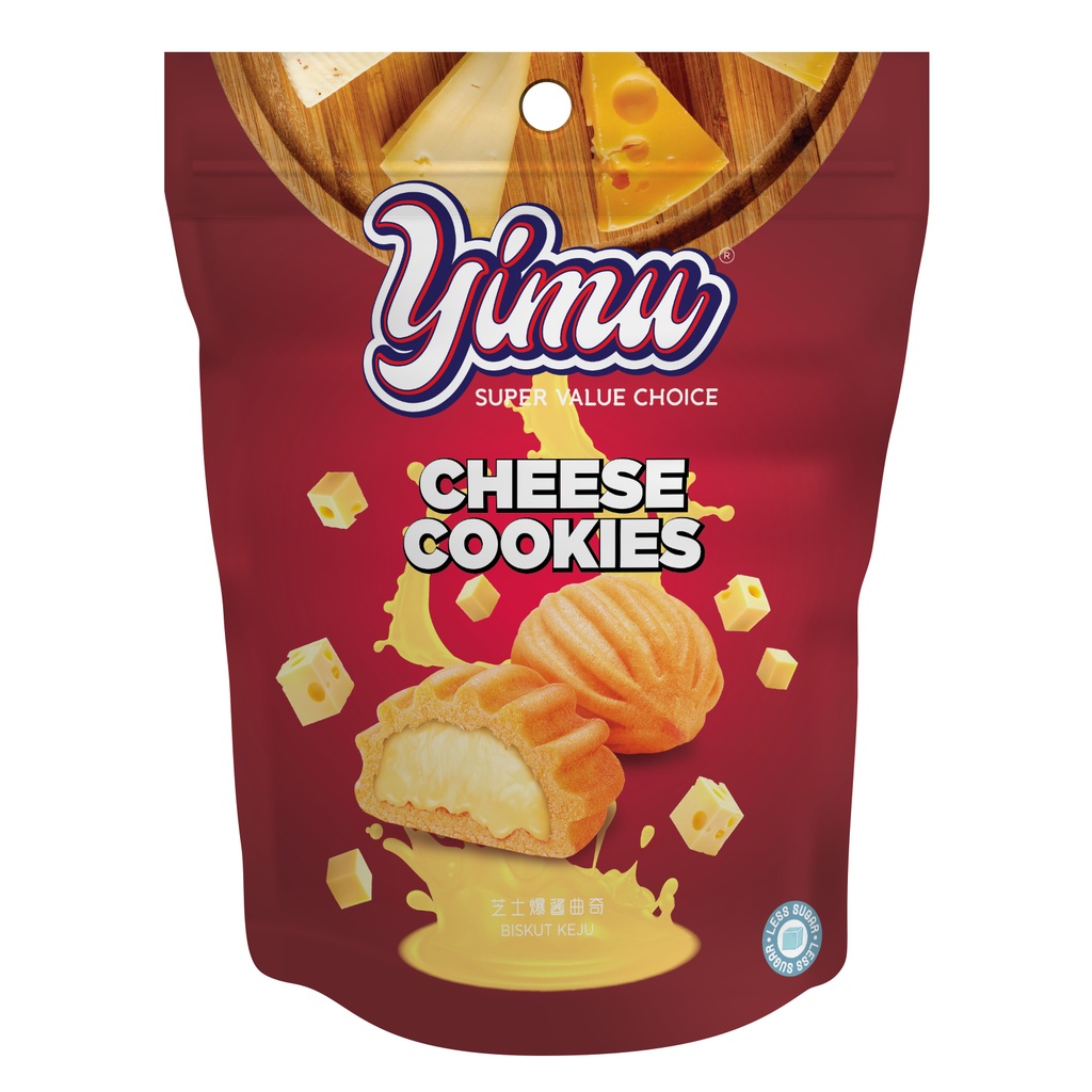 Yimu Premium Cookies 70g (Chocolate/White Coffee/Hazelnut/Cheese ...
