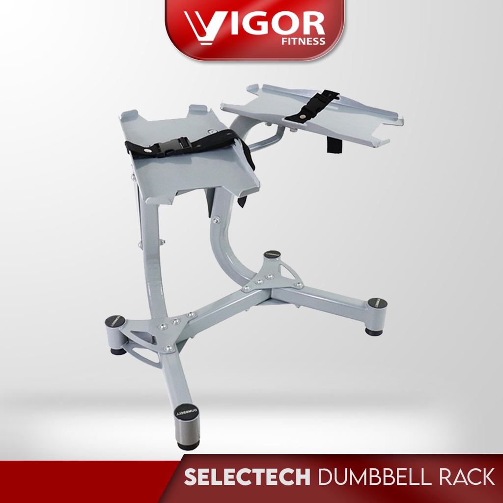 Vigor Fitness Selectech Dumbbell Rack / Rak Dumbbell Selectech | Shopee ...