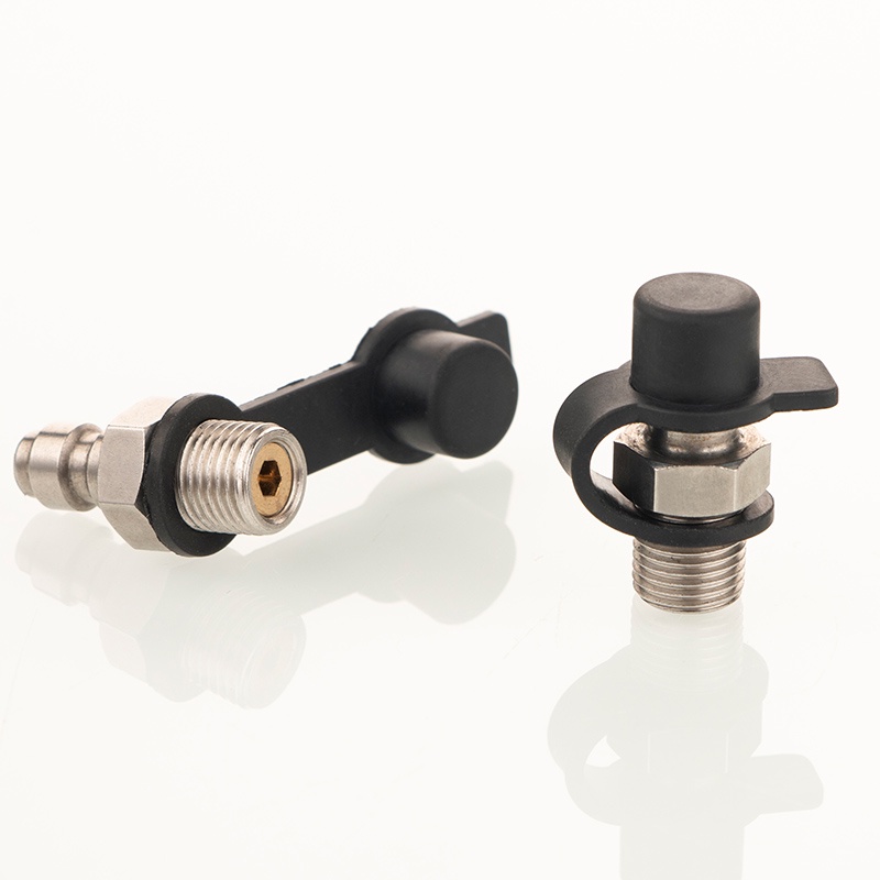 10pcs PCP Airforce Paintball Stainless Steel Quick Coupler Male Plug ...