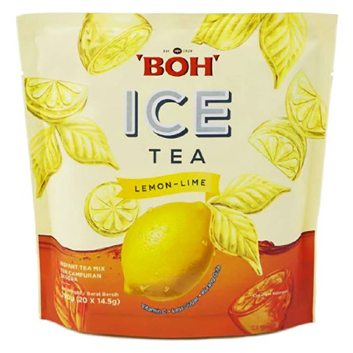 Boh Lemon Lime Ice Tea (14.5g x 20's) | Shopee Malaysia