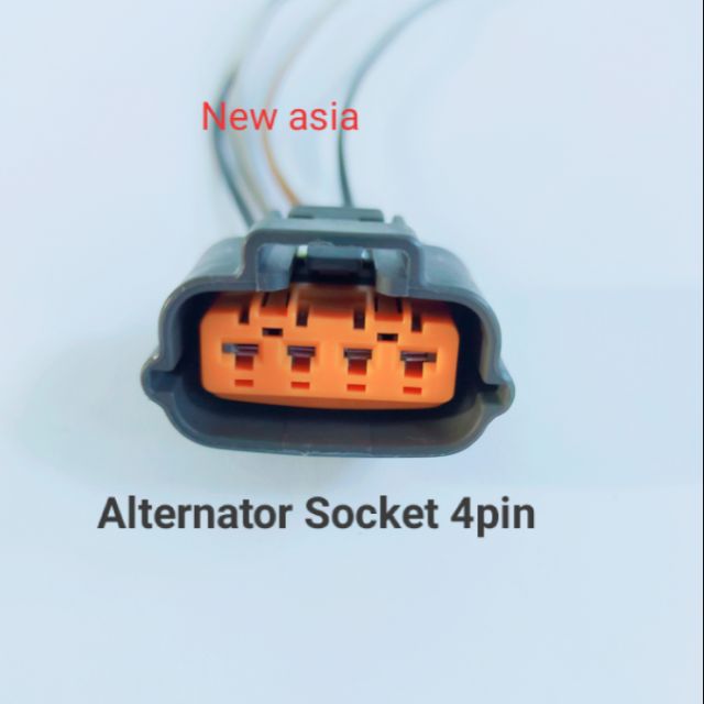 4 Pin Proton Waja1.6 VR4 Sonata Nissan Alternator Socket Connector ...