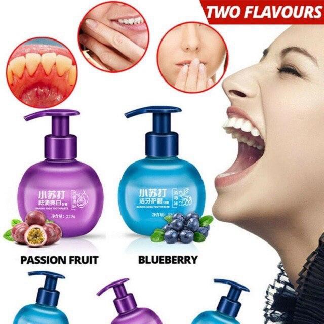 100% ORIGINAL BAKING SODA WHITENING TOOTHPASTE PEMUTIH GIGI HALAL VIRAL ...