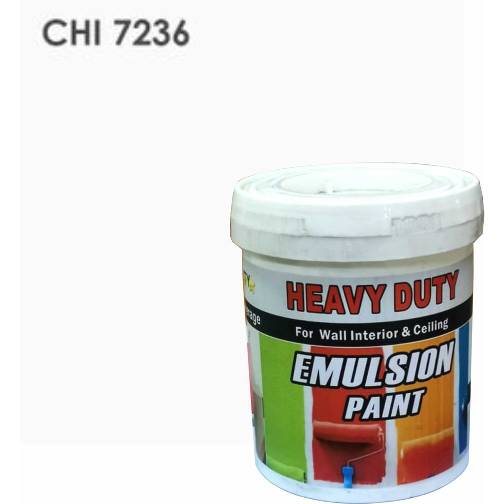 CHI 7236 J ( 1L ) HEAVY DUTY EMULSION PAINT FOR WALL INTERIOR & CEILING ...