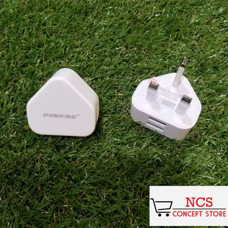 Adapter With 2 USB Port Charger | Shopee Malaysia