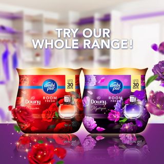 Ambi Pur Room Fresh Gel Downy Mystique Premium Parfum 180 g x 2 ...