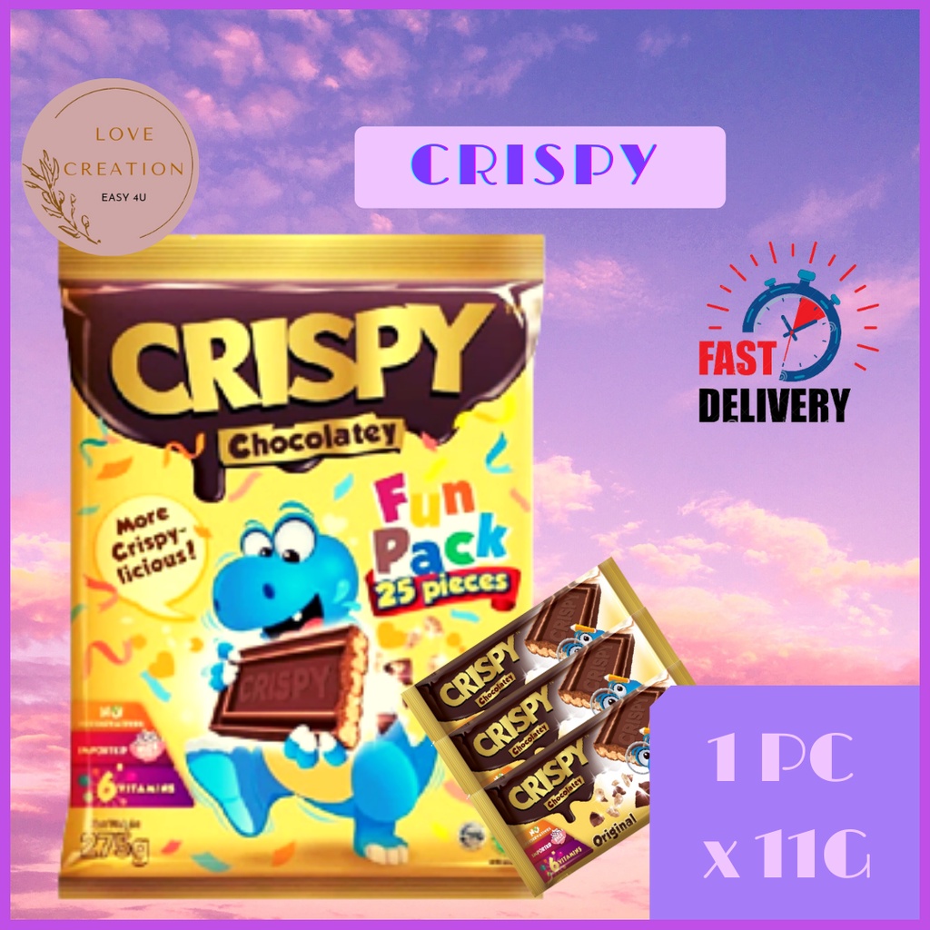 Crispy Chocolatey With Rice Cereal Original 11g | Shopee Malaysia