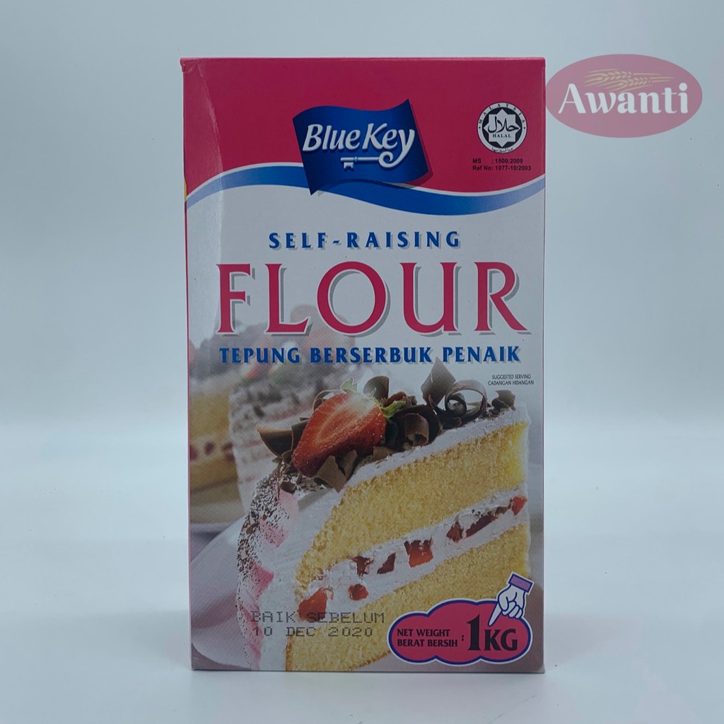 (BLUE KEY) SELF RAISING FLOUR 1KG | Shopee Malaysia