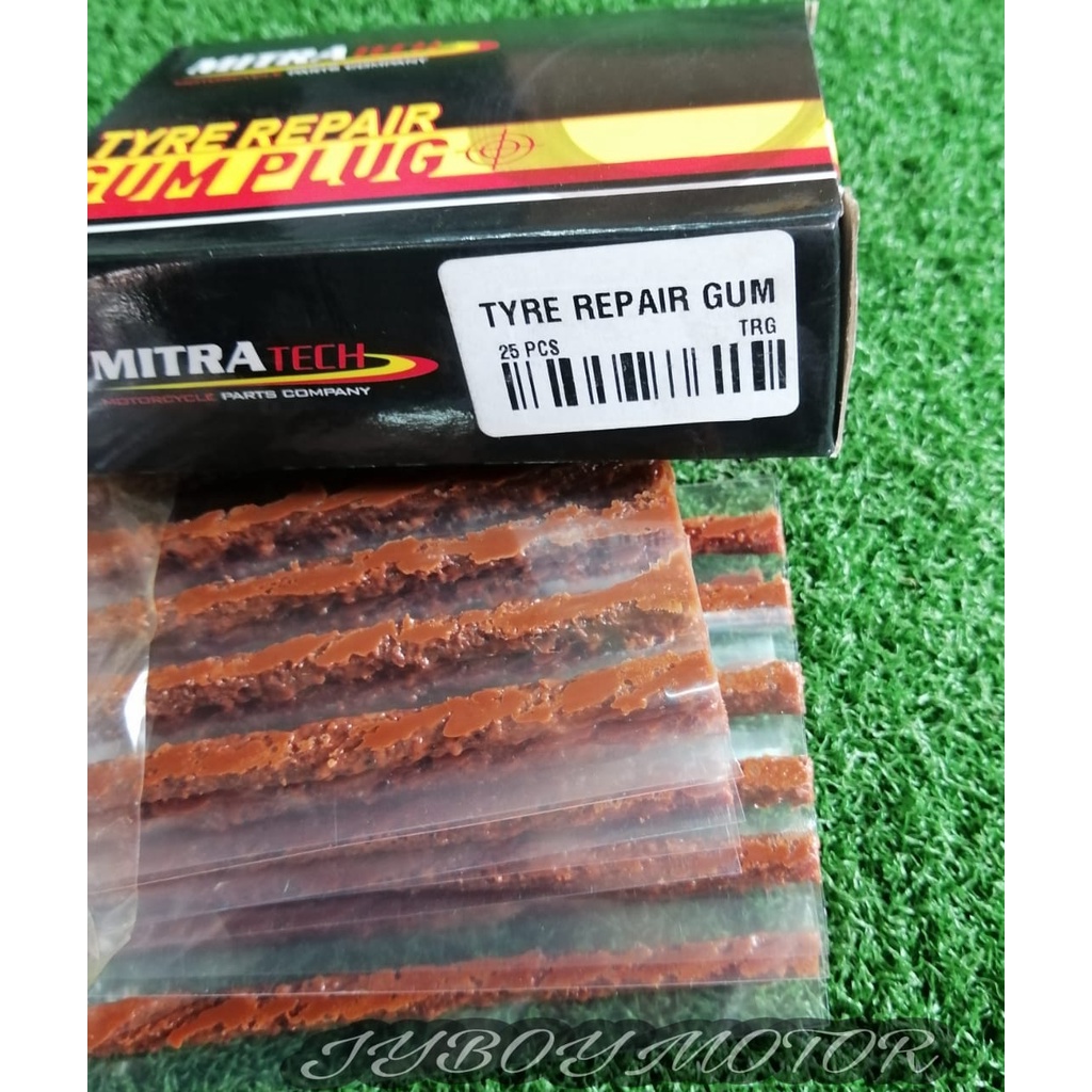 TYRE REPAIR GUM PLUG / CACING TAYAR TUBELESS SEAL STRIP PLUG TIRE ...