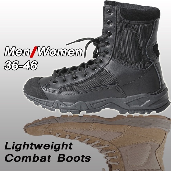 Motorcycle Boots Airborne Boots Breathable Military Boots R Men's Ultra ...