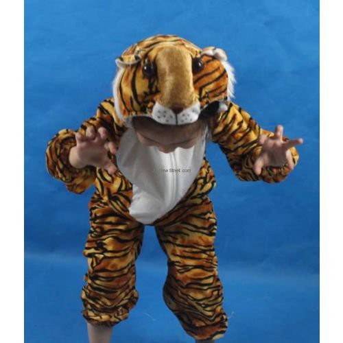 Yellow Tiger Cosplay Kids Animal Outfit Costume | Shopee Malaysia