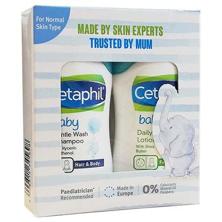 Cetaphil Baby Trial kit - ( Cetaphil Baby Gentle Wash & Shampoo 50ml ...