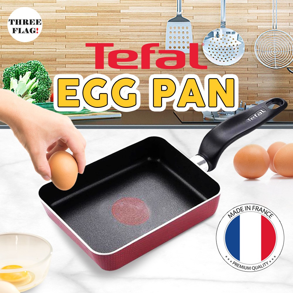 TEFAL SQUARE EGG PAN 12cm x 18cm | Shopee Malaysia