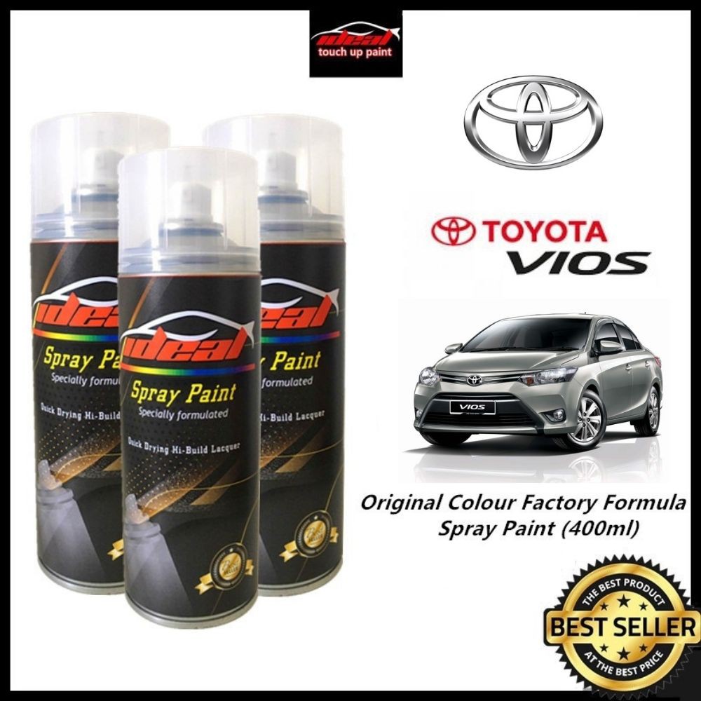 [Ready Stock] TOYOTA VIOS - Ideal Original Colour Touch Up Aerosol ...