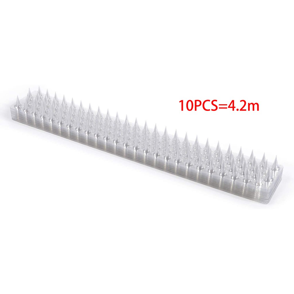 10PCS Transparent Plastic Bird Defender Spikes for Indoor Outdoor use ...