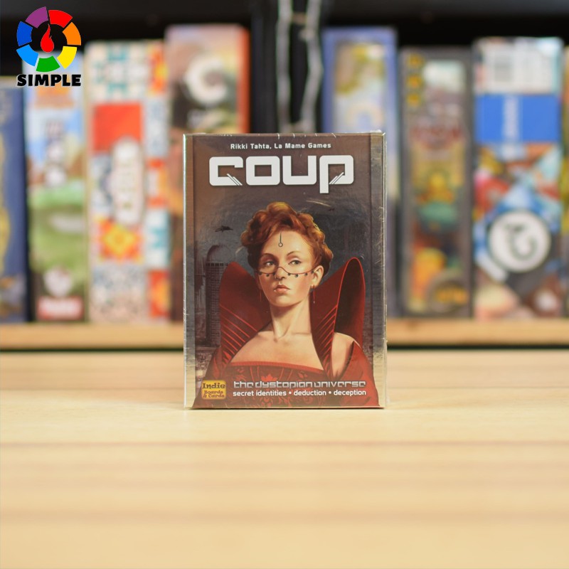 Coup Game Full English Version for party family board game cards game ...