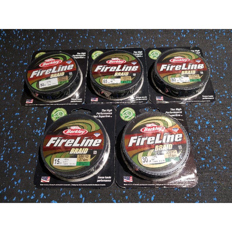 BERKLEY FIRELINE BRAID 300YD(274m) | Shopee Malaysia