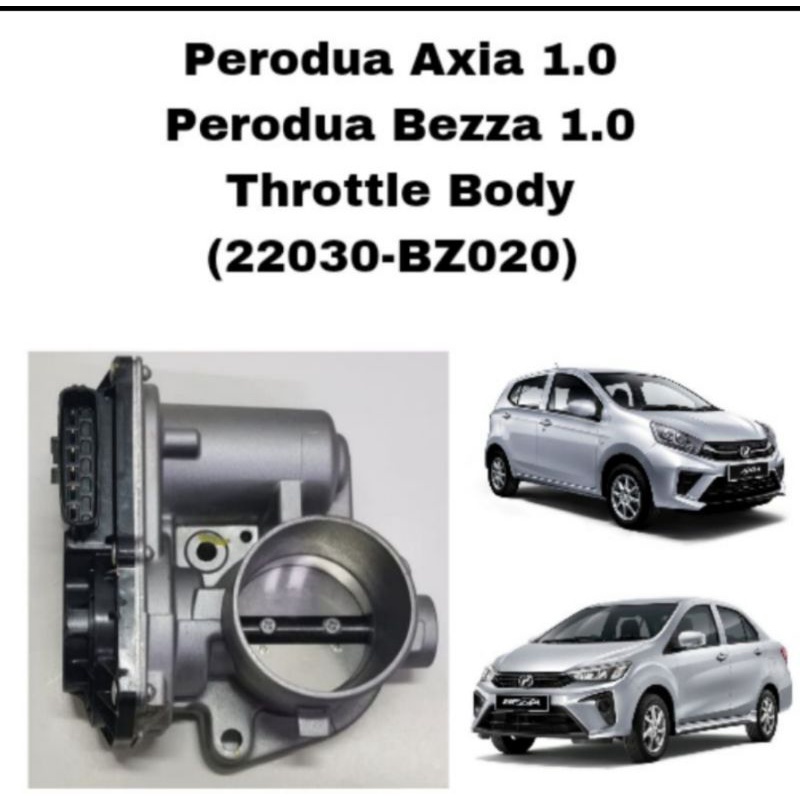 ORIGINAL PERODUA GENUINE AXIA 1.0/BEZZA 1.0 THROTTLE BODY(22030-BZ020 ...
