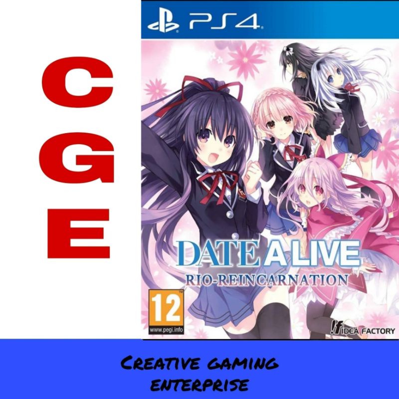 (Clerance) PS4 Date A Live Rio Reincarnation (Eng)(New & Sealed ...