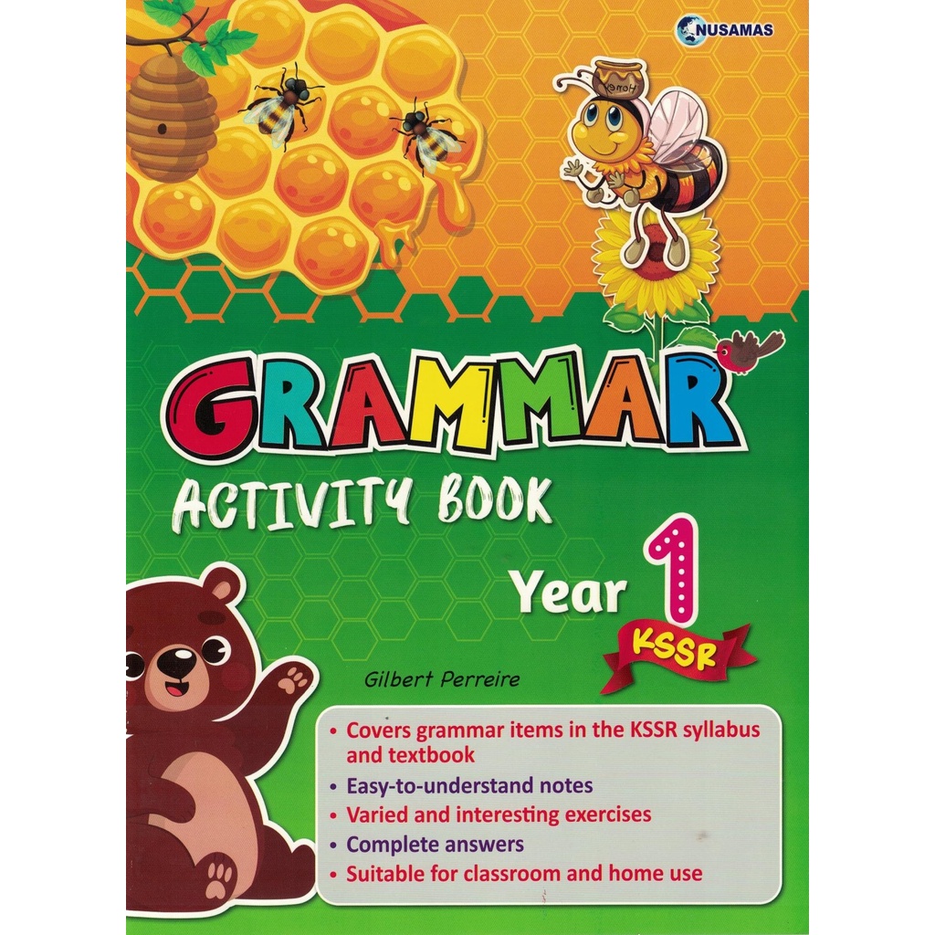 [FUNBOOK] Grammar Activity Book Year 1-6 Primary School (Nusamas ...