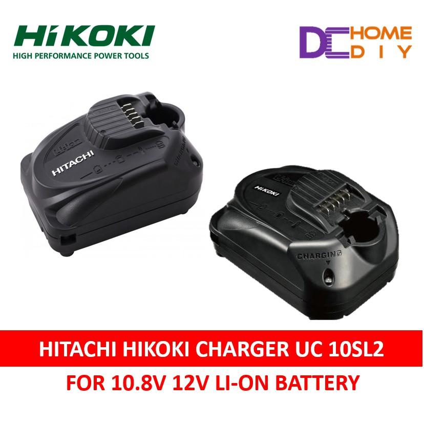 HITACHI HIKOKI 10.8V 12V UC10SL2 LITHIUM BATTERY CHARGER DS10DAL WH10DAL BCL1015 BCL1030 SPARE ...