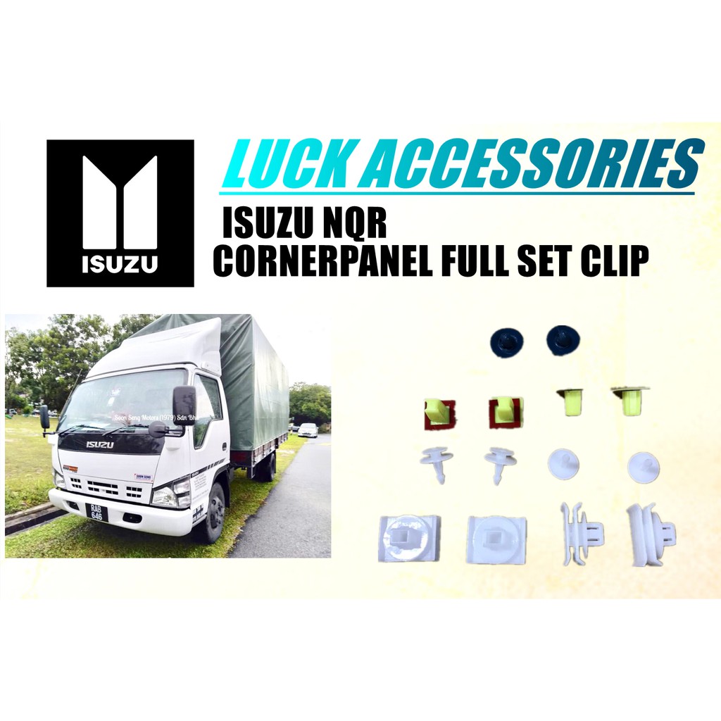 ISUZU NQR CORNER PANEL FULL SET CLIP | Shopee Malaysia