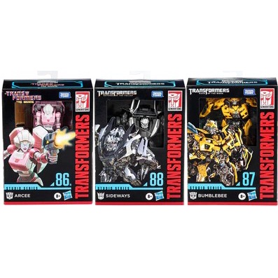 Transformers Studio Series SS86-16 SS-87 SS-88 Arcee Bumblebee Sideways ...