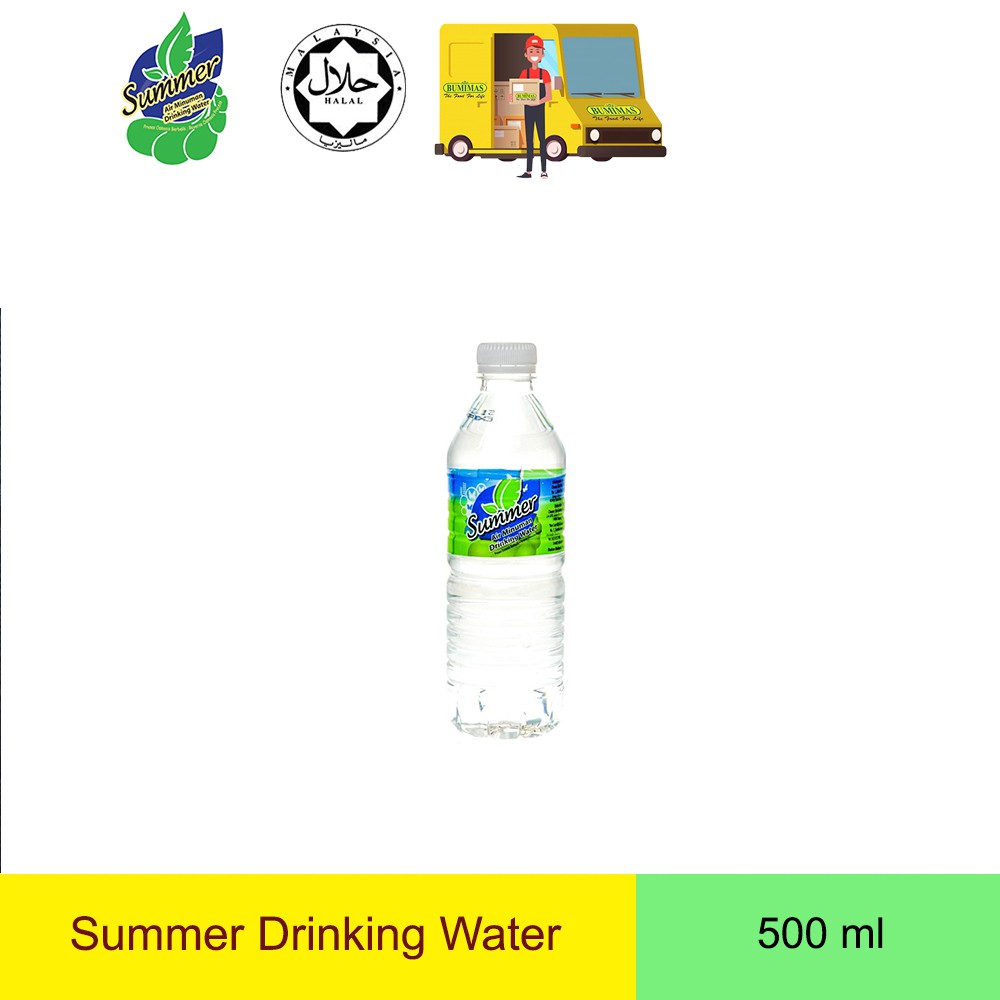 Summer Drinking Water 500ml / 1.5L | Shopee Malaysia