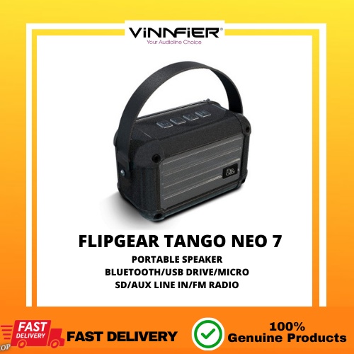 VINNFIER TANGO NEO 7 LIGHTWEIGHT PORTABLE BLUETOOTH SPEAKER | Shopee ...
