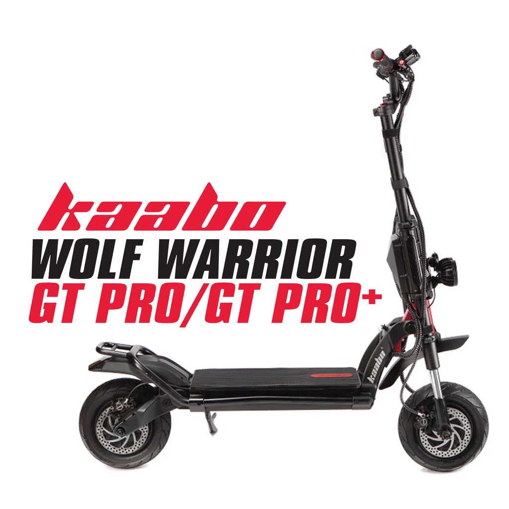 Electric Scooter KAABO Wolf Warrior GT Pro / Pro + (Advanced High Spec ...