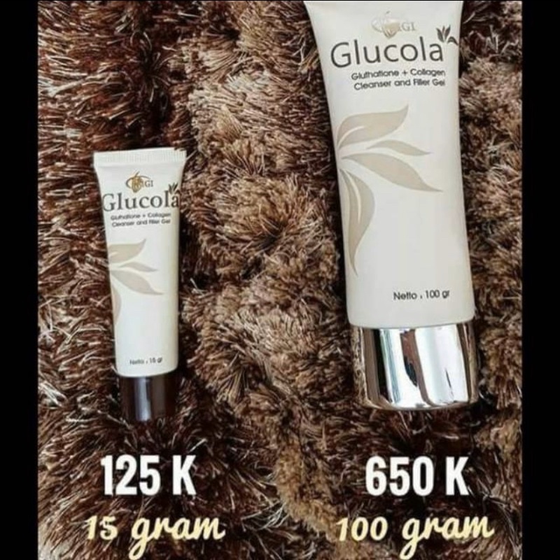 Glucola GEL 15gr MCI INDONESIA BRIGHTENING GEL FACE & BODY PEELING GEL ...