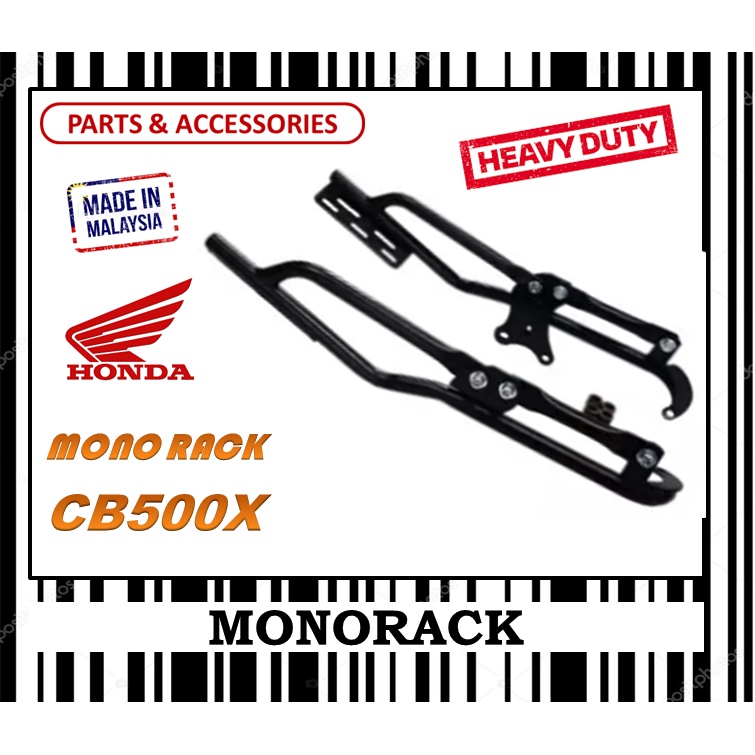 J RACK CB500X TOP BOX RACK MONORACK HEAVY DUTY | Shopee Malaysia