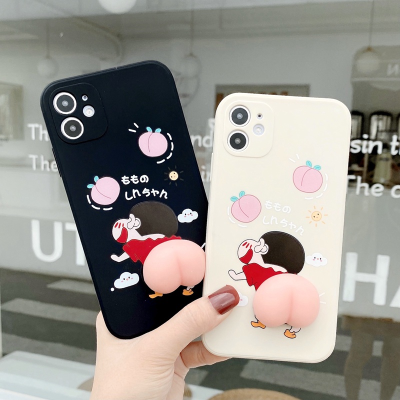 Cartoon Shin-Chan Funny Casing Soft for Samsung A54 A34 A24 A14 A04 A04s A04e A73 5G A53 A33 A23 ...